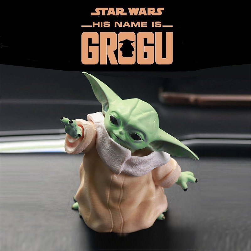 Boneco Baby Yoda Bebê Grogu 7 cm Star Wars Mandalorian - SG SWEDEN 🇸🇪