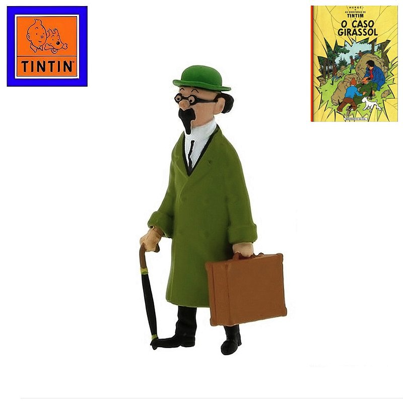 Boneco Professor Calculus com Mala - As Aventuras de Tintin - O Ca - SG ...