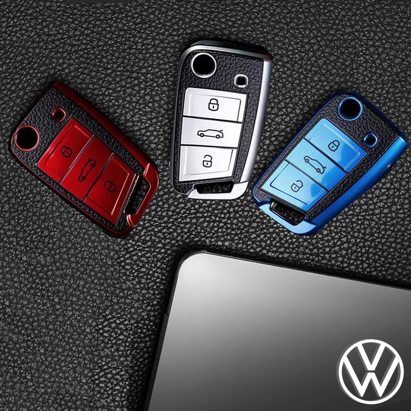 Capa Proteção Tpu Texturizado Chave VW Polo Nivus Tcross Golf7 - SG ...