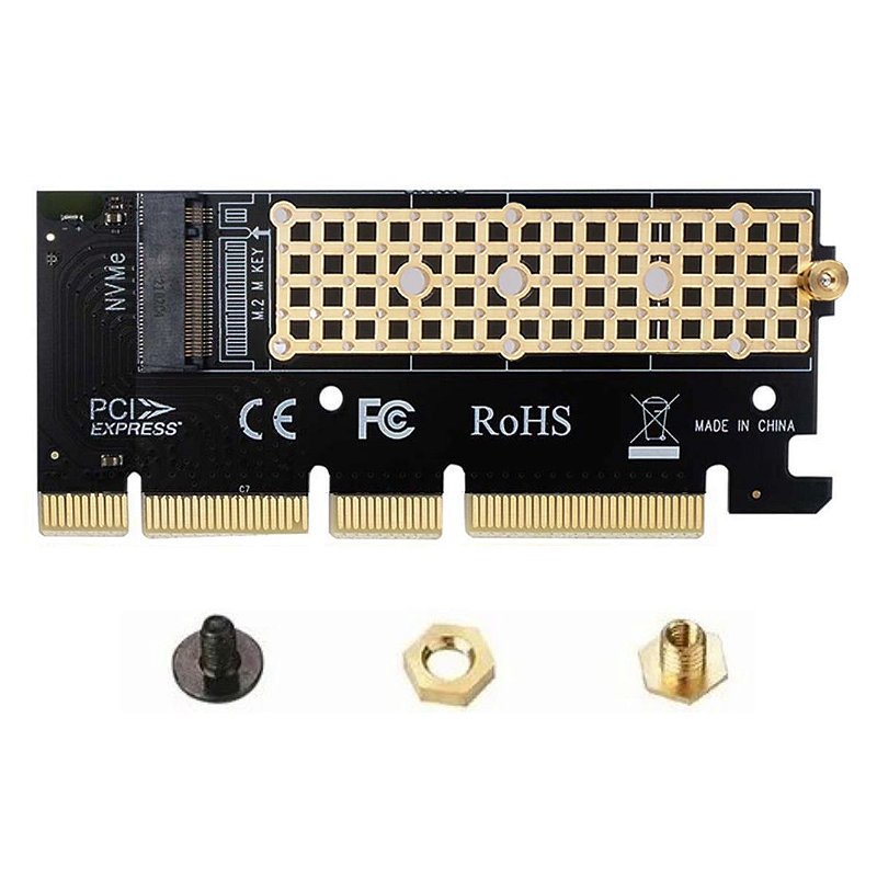 Adaptador Placa Conector Conversor SSD M2 Nvme Pci-e Pci Express ...