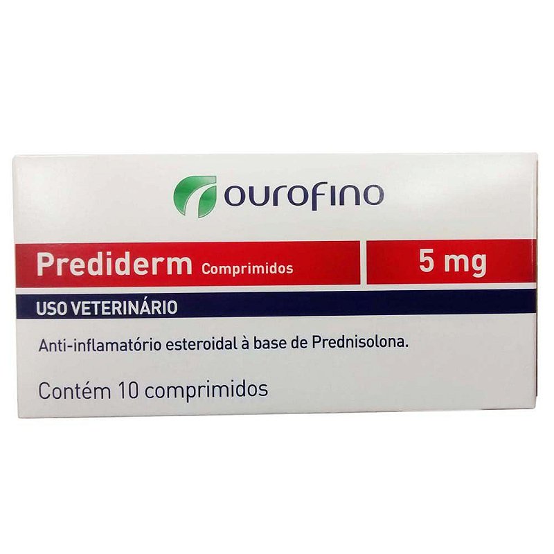 Prediderm 10 comprimidos Ourofino - Pet Entrega