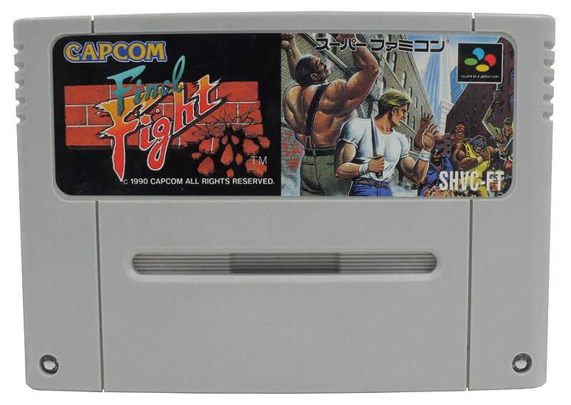 Final Fight - Famicom Super Nintendo - JP Original ( USADO ) - Rodrigo ...