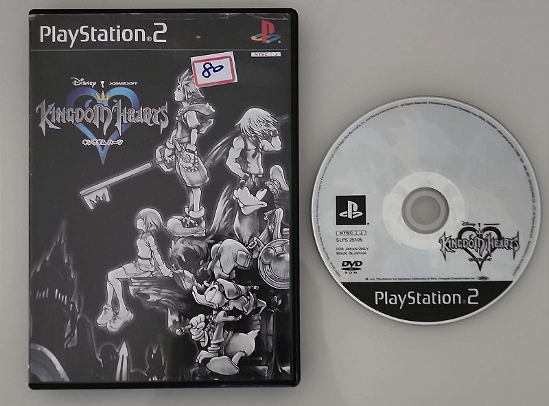 KINGDOM HEARTS - Playstation 2 - JP Original ( USADO ) - Rodrigo Games