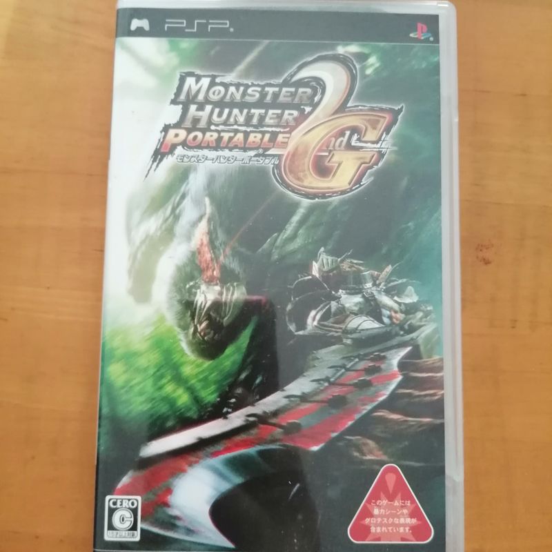 Monster Hunter 2G - PSP - JP Original ( USADO ) - Rodrigo Games