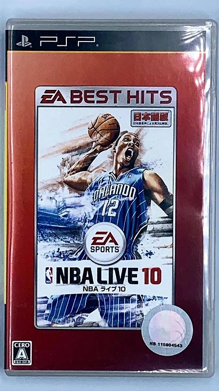 NBA Live 10 - PSP - JP Original ( USADO ) - Rodrigo Games
