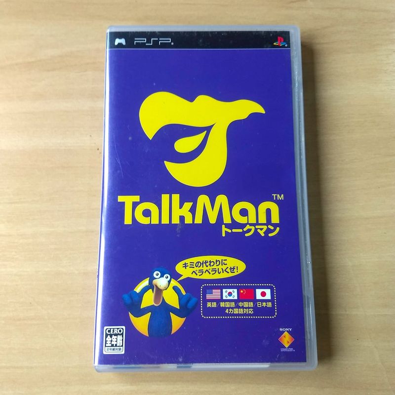 Talk Man - PSP - JP Original ( USADO ) - Rodrigo Games
