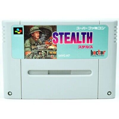 Stealth - Famicom Super Nintendo - JP Original ( USADO ) - Rodrigo Games