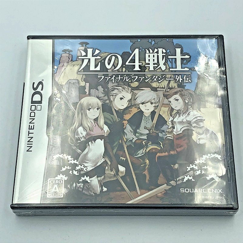 Final Fantasy The 4 Heroes of Light - Nintendo DS Japones ( USADO ...