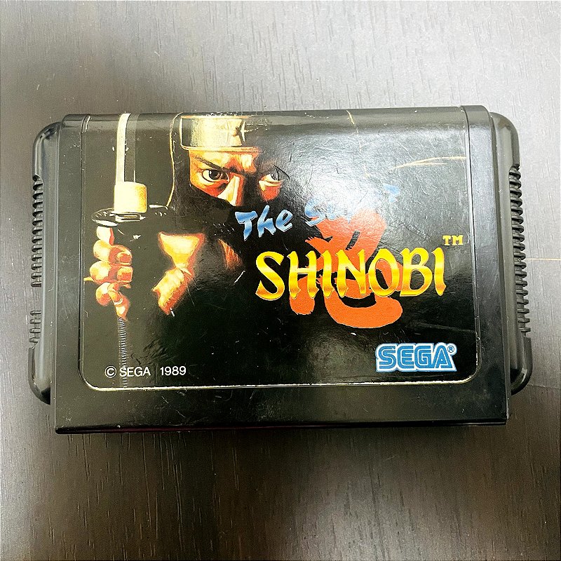 Shinobi - Mega Drive JP ( USADO ) - Rodrigo Games