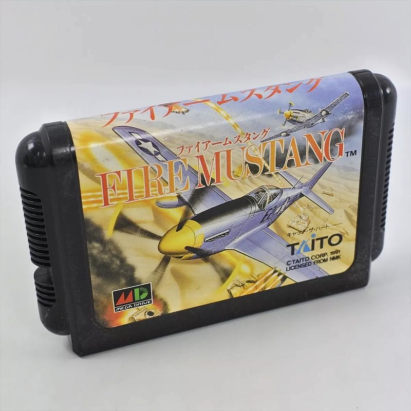 Fire Mustang - Mega Drive JP ( USADO ) - Rodrigo Games