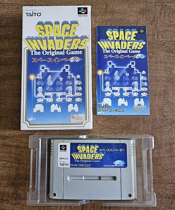 Space Invaders CIB - Famicom Super Nintendo - JP Original ( USADO ...