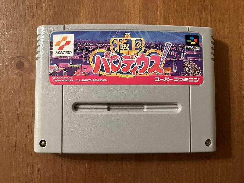 Gokujou Parodius - Famicom Super Nintendo - JP Original ( USADO ...