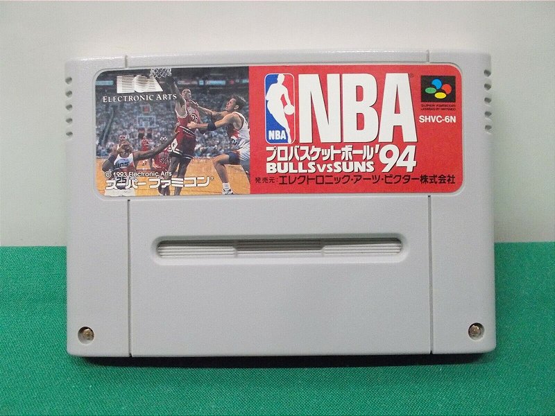 NBA Pro Basketball 94 Bulls Vs Suns - Famicom Super Nintendo - JP ...