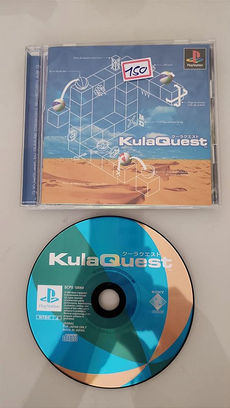 Kula Quest - Playstation 1 - JP Original ( USADO ) - Rodrigo Games