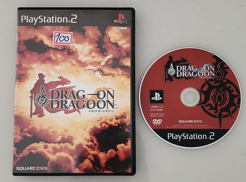 DRAG-ON DRAGOON - PS2 JP Original ( USADO ) - Rodrigo Games