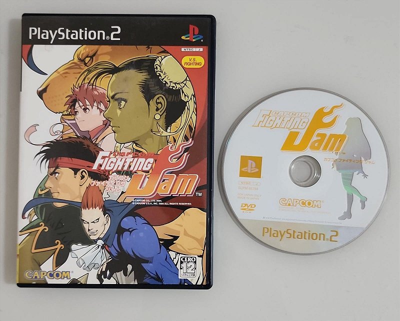 Capcom Fighting Jam - PS2 ( USADO ) - Rodrigo Games