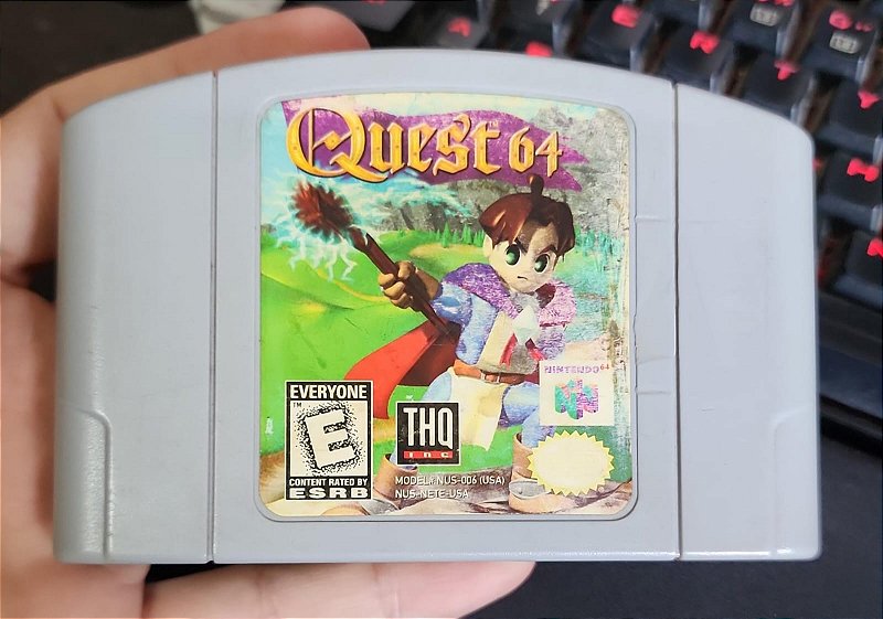Quest 64 - Nintendo 64 (USADO) - Rodrigo Games