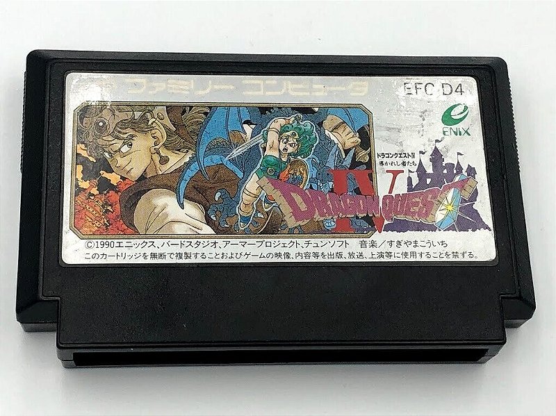 Dragon Ques IV - Nintendo Famicom - Family Computer ( USADO ) - Rodrigo ...