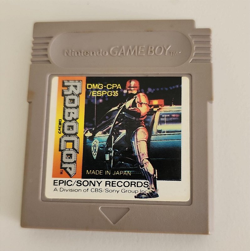 Robocop - Game Boy ( USADO ) - Rodrigo Games