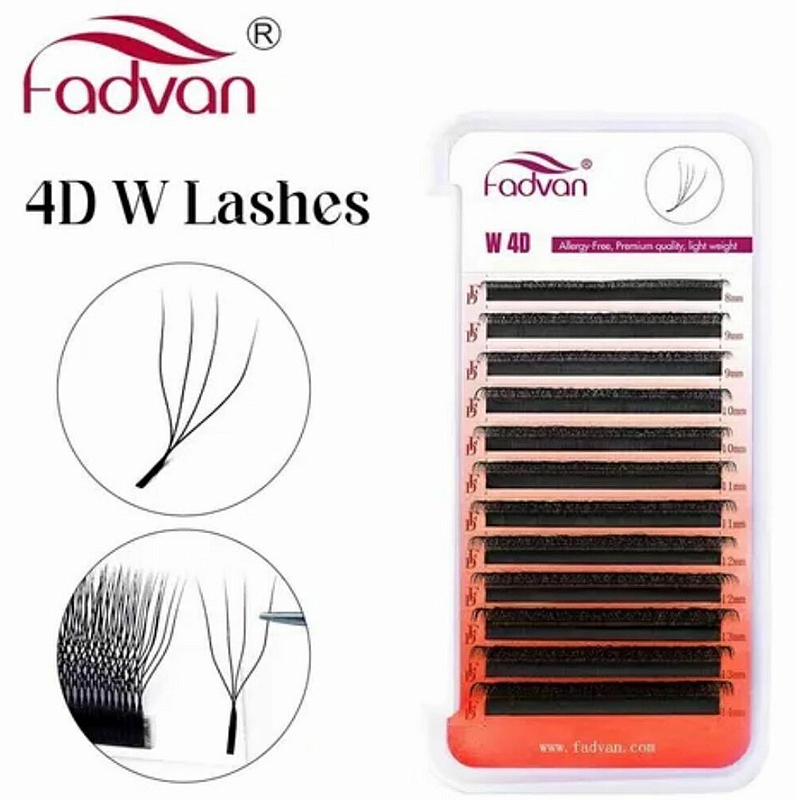 Cílios Fadvan W 4D Volume Egípcio Mix e Tamanho Único - DafyStore