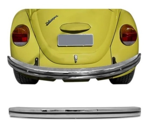 Lamina Tradicional FUSCA SEDAN 1977 / 1986 TRASEIRA CROMADO - Saint ...