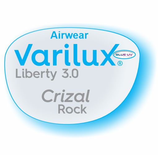 Varilux Liberty Airwear Blue Uv Crizal Rock - Parceiro Técnico: Óptica ...