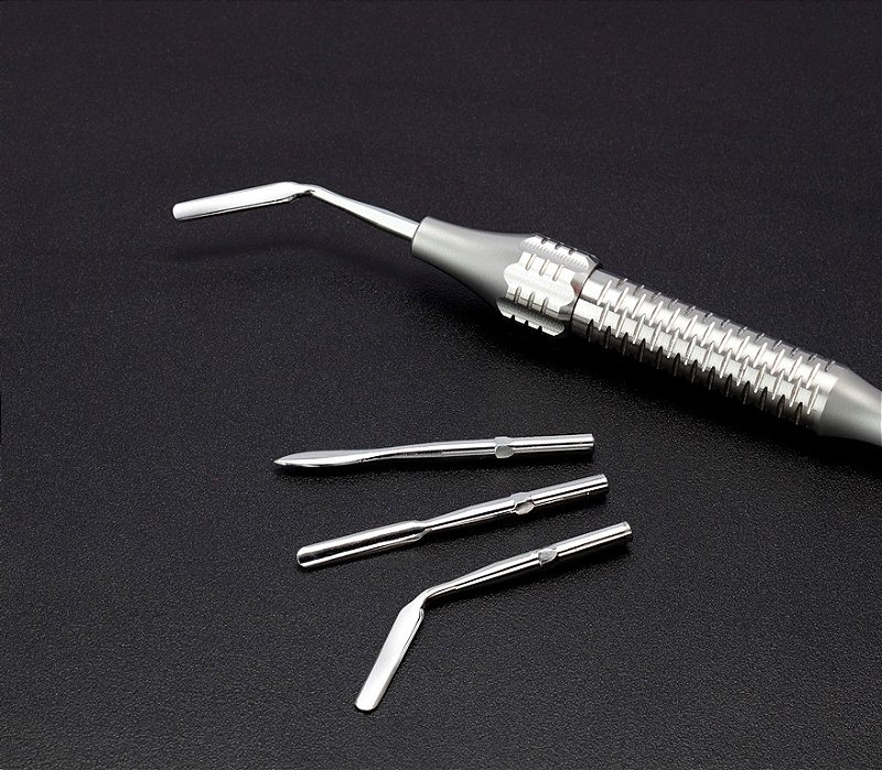 Kit Periótomo intercambiável com 3 pontas Rígido - DesignOral