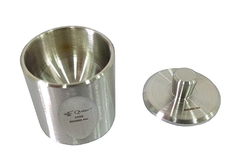 Pote Dappen Inox com tampa grande - DesignOral