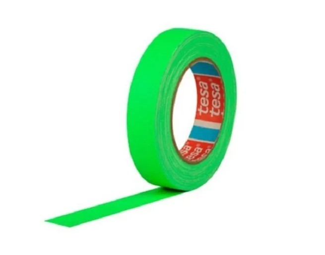 Fita Gaffer Tape Verde Fluor 12mm x 25m - Cena 1 Acessórios ...