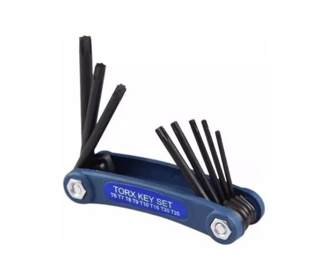 Jogo Chaves Torx - 8 peças - Cena 1 Acessórios - Acessórios para Cinema ...
