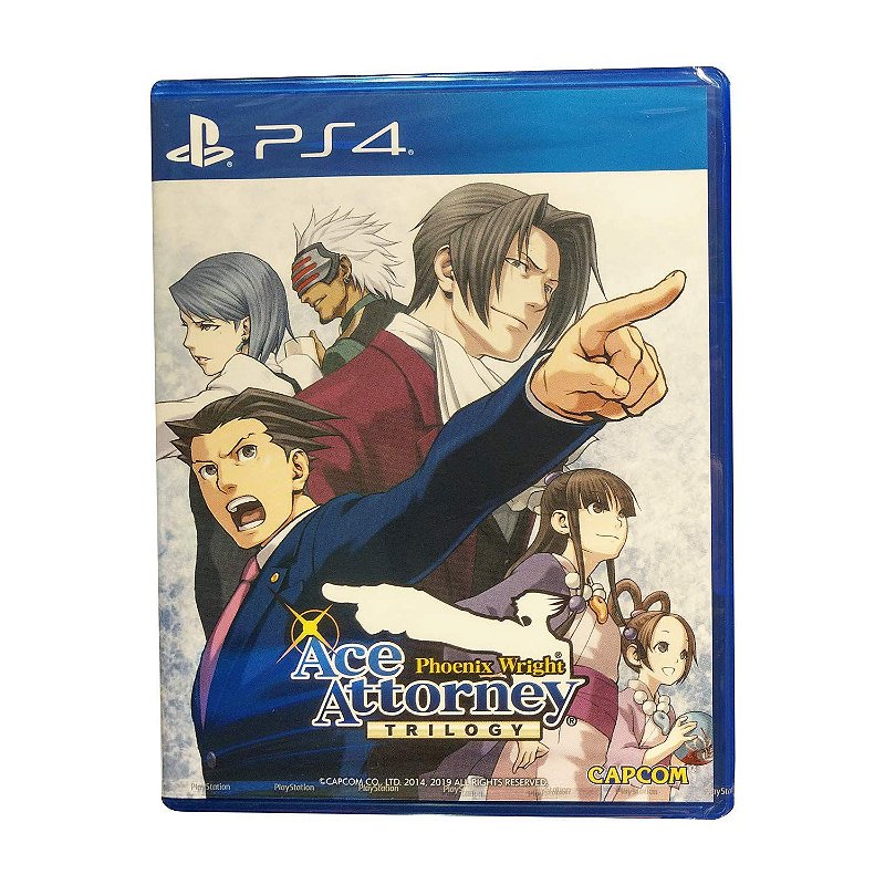 Phoenix Wright: Ace Attorney Trilogy - PS4 - BLUEWAVES GAMES