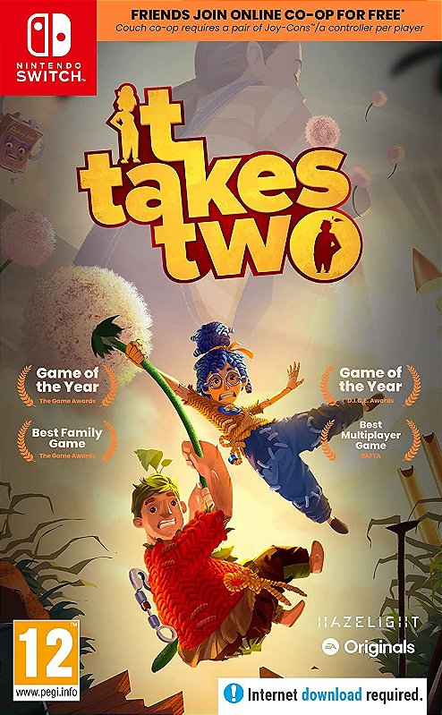 It Takes Two - SWITCH - BLUEWAVES GAMES