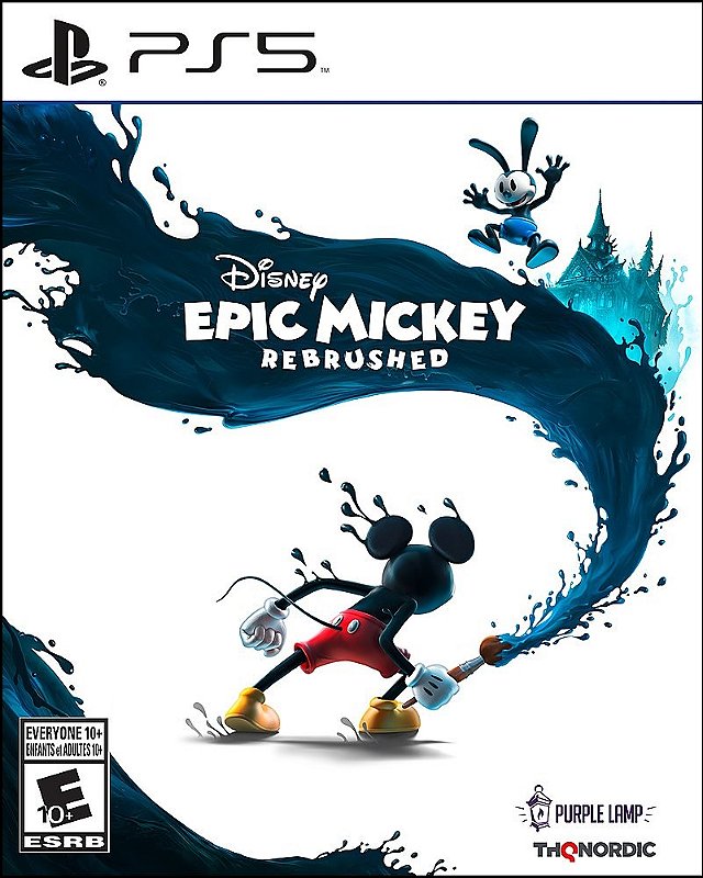 Disney Epic Mickey: Rebrushed (Físico) - PS5 - BLUEWAVES GAMES