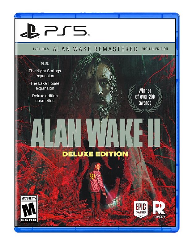 Alan Wake 2 Deluxe Edition - PS5 - BLUEWAVES GAMES