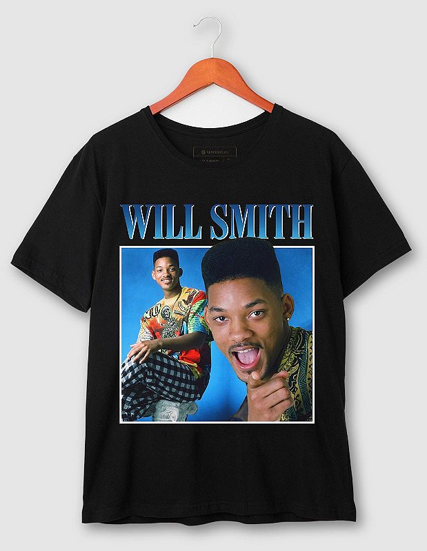 Camiseta Will Smith - Sensorial, camisetas exclusivas, compre online
