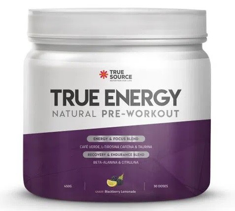 TRUE ENERGY GREEN TEA LEMONADE 450G - TRUE SOURCE - C&B NUTRITION