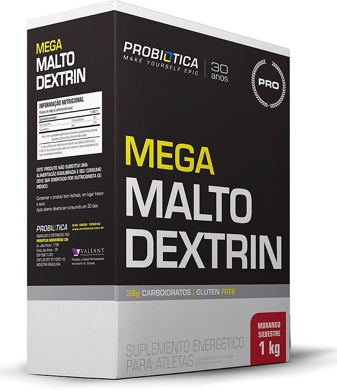 MEGA MALTO DEXTRIN 1 KG - PROBIÓTICA - C&B NUTRITION