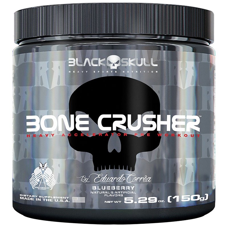 BONE CRUSHER 150 GR - BLACK SKULL - C&B NUTRITION