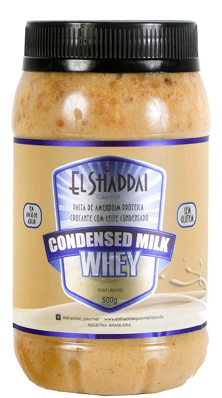 CONDENSED MILK WHEY 500 GR - EL SHADDAI - C&B NUTRITION