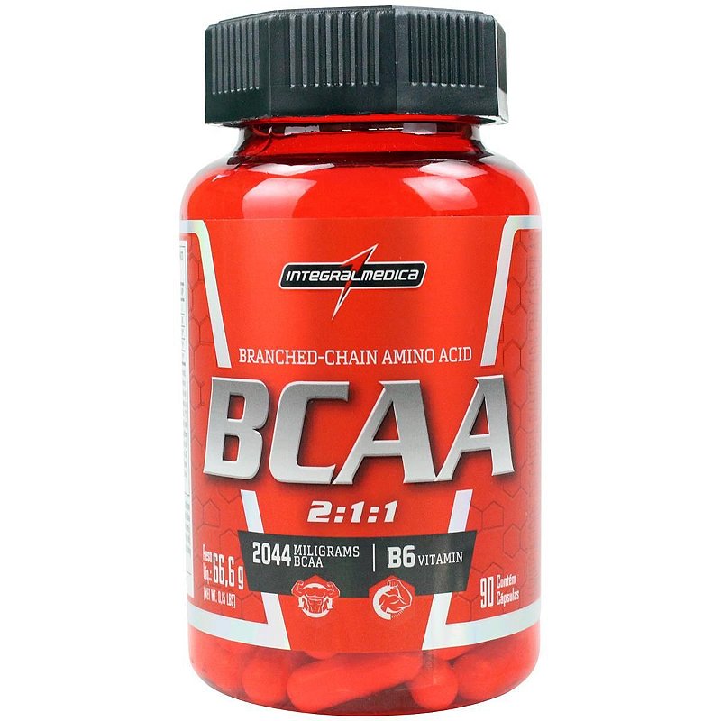 BCAA 2:1:1 90 CÁPSULAS - INTEGRAL MÉDICA - C&B NUTRITION