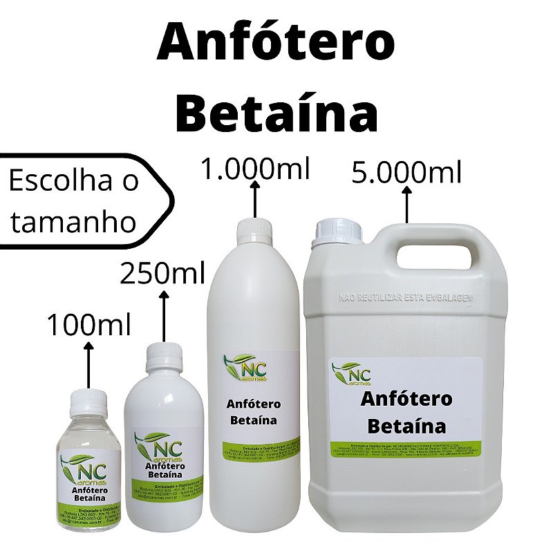 Anfótero Betaína CocoAmidoPropilBetaína - NC Aromas