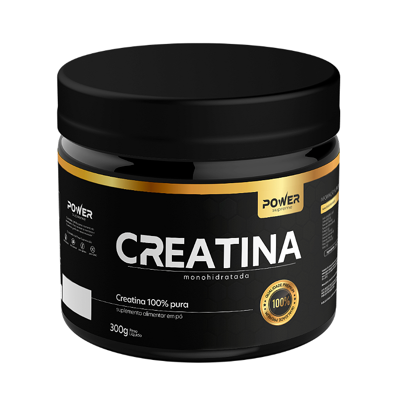 Creatina Power Supreme Monohidratada 300g 100% Pura - Novolab ...