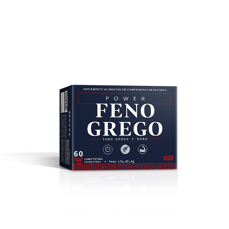 Feno Grego 300mg + Boro Fórmula Avançada Concentrada 100% Pura - 60 ...