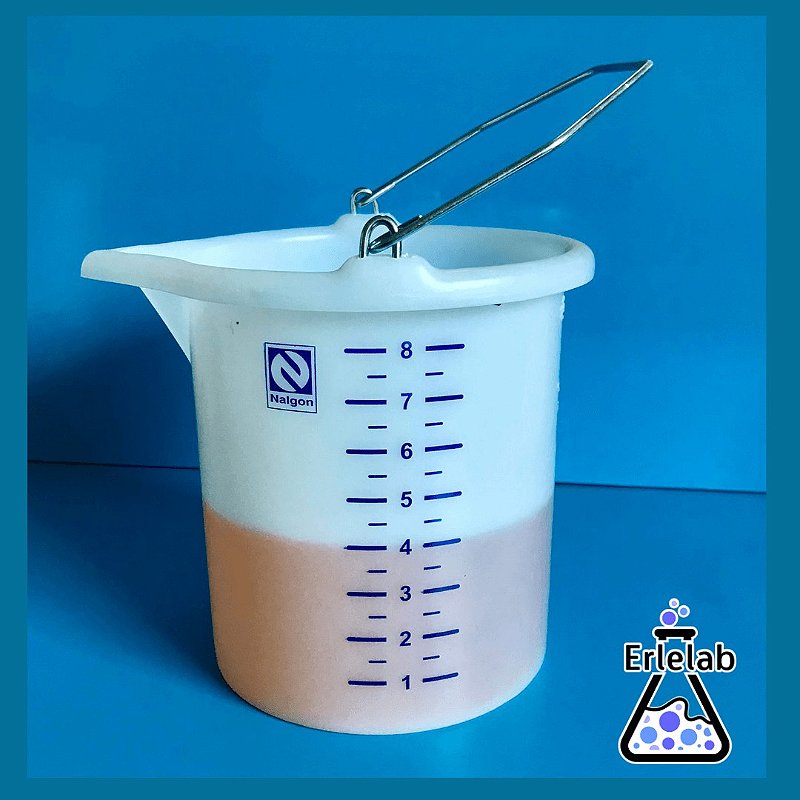 Erlelab - Balde Graduado PE - 08 Litros – Nalgon - ERLELAB