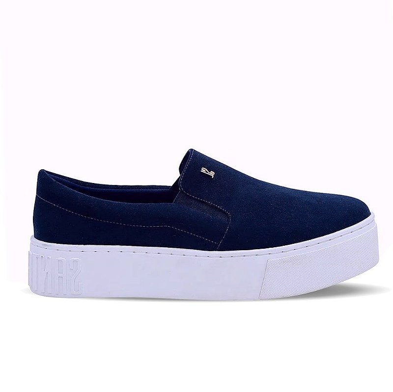Tênis Feminino Santa Lolla Suede Marinho 038F.11E4.0048.002 - Estrela ...