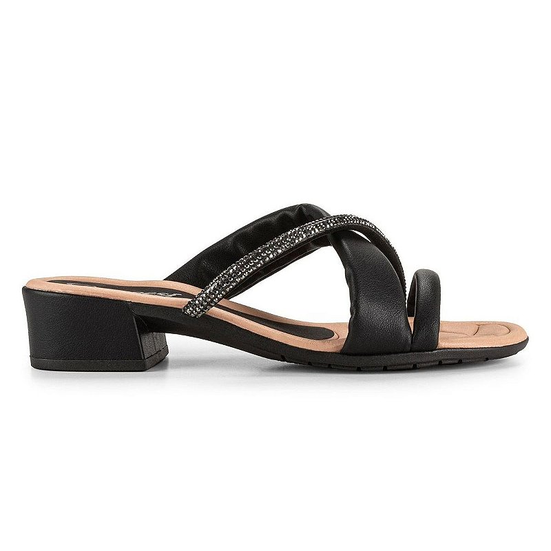 Tamanco Feminino Campesí Salto Bloco Preto - L9434 - Estrela Mix | Um ...