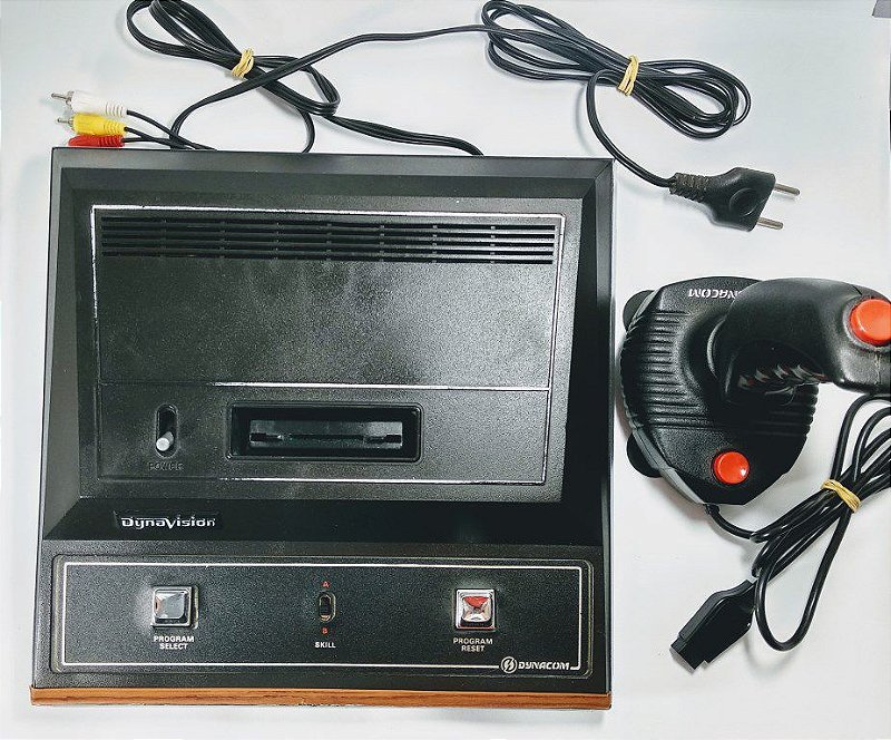 Console Dynavision Atari (com AV stereo) - Sebo dos Games - Games Antigos e Usados dos Atari ao ...