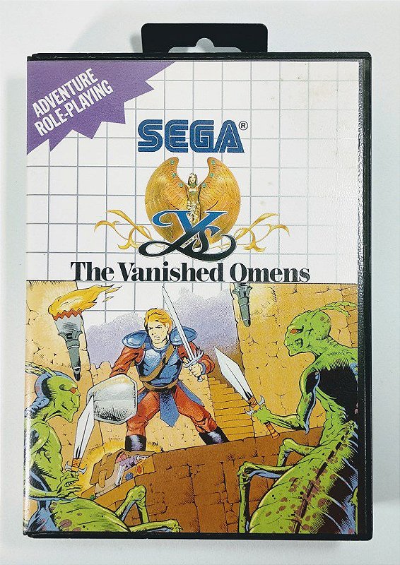 Jogo YS The Vanished Omens - Master System - Sebo dos Games - Games ...