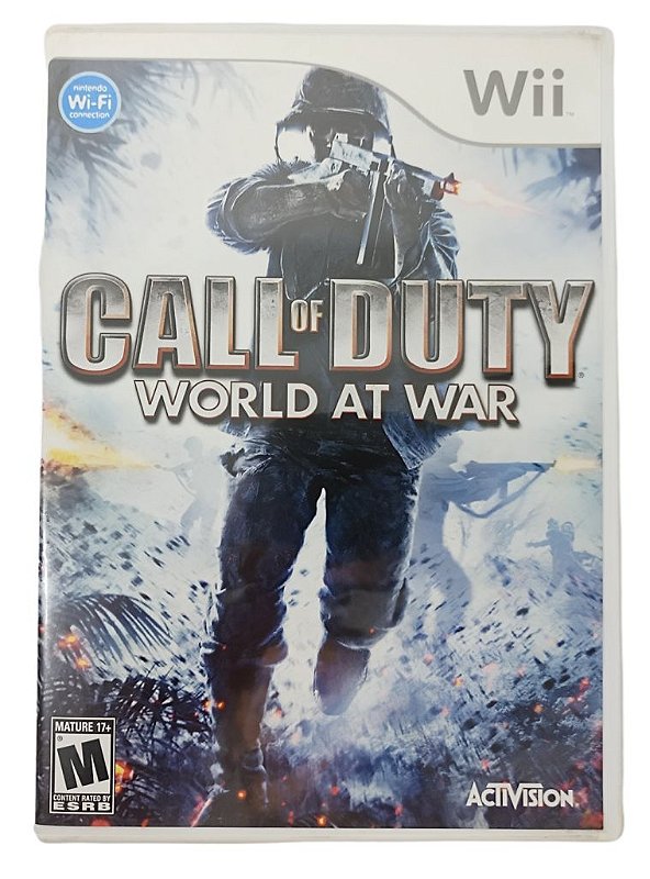 Jogo Call of Duty World at War - Wii - Sebo dos Games - Games Antigos e ...