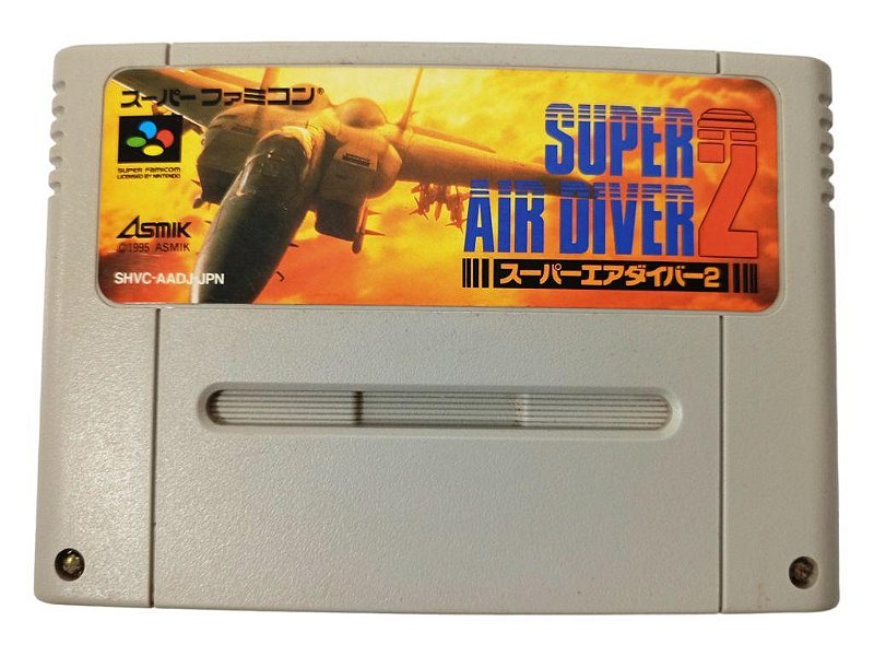 Jogo Super Air Driver 2 Original - Super Famicom - Sebo dos Games ...